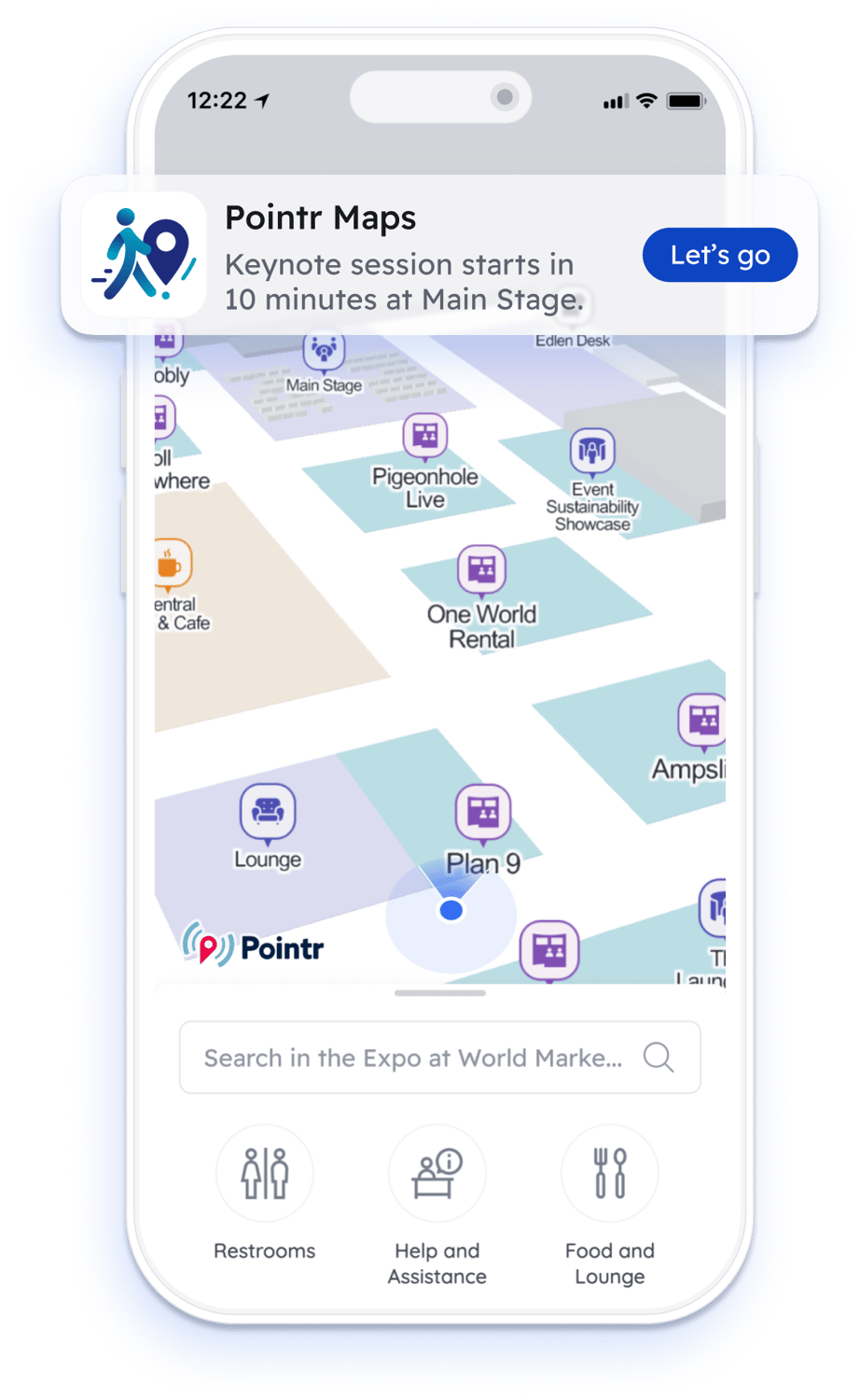 Event Maps and Navigation | Trade Shows, Conferences, Exhibitions & More | Pointr
